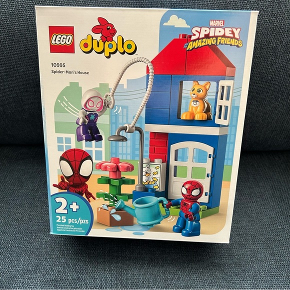 Lego | Toys | Lego Duplo Marvel Spiderman House 995 Spidey And His ...